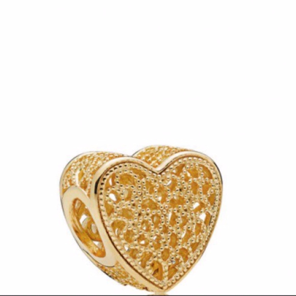 Pandora | Jewelry | Pandora Shine Filled With Romance Charm | Poshmark